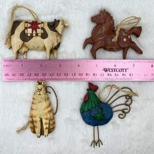 Jim Shore | Holiday | Vintage 202 Jim Shore Heartwood Creek Farm Animal ...